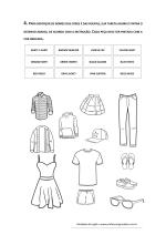 A1 Ficha De Actividad: Lee Y Colorea La Ropa Inglés, 47% OFF